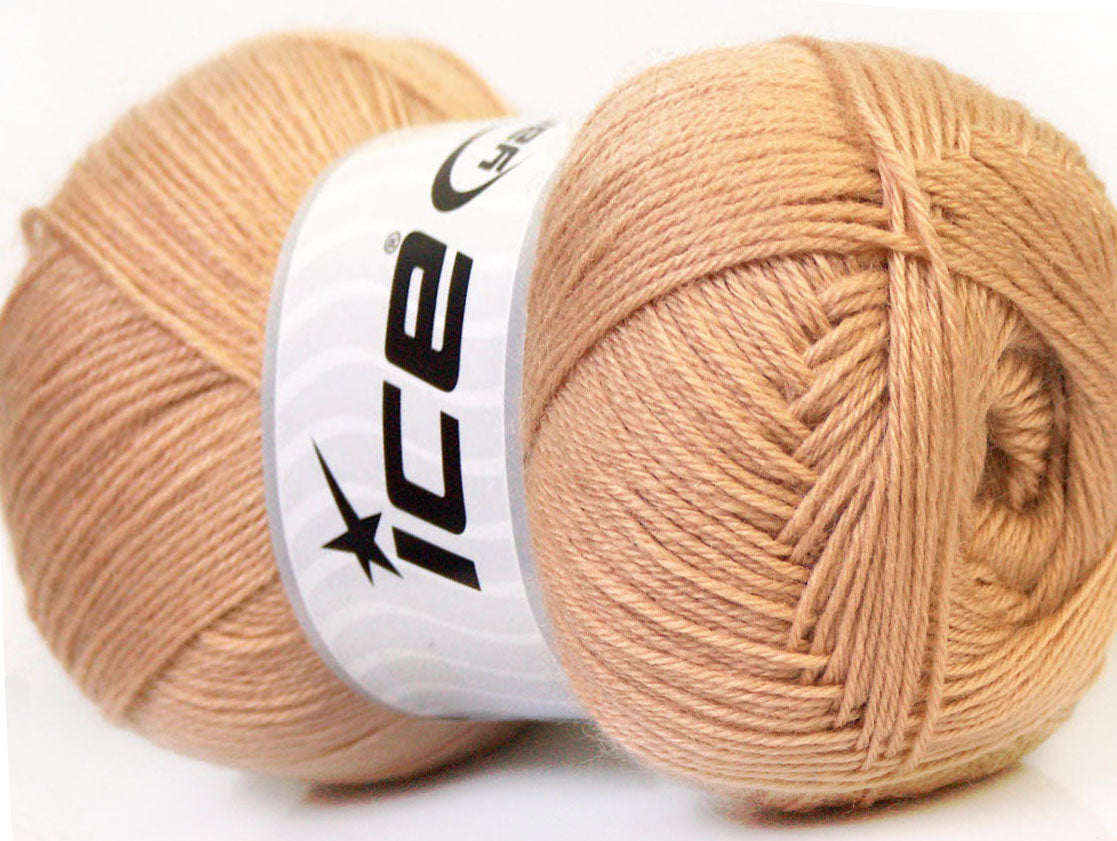 Merino Gold Grey Wool Knitting Yarn Fast Shipping Ice Yarns