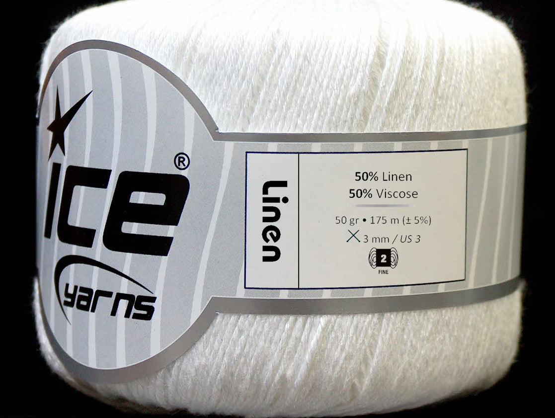 Linen Yellow Linen Knitting Yarn Fast Shipping Ice Yarns