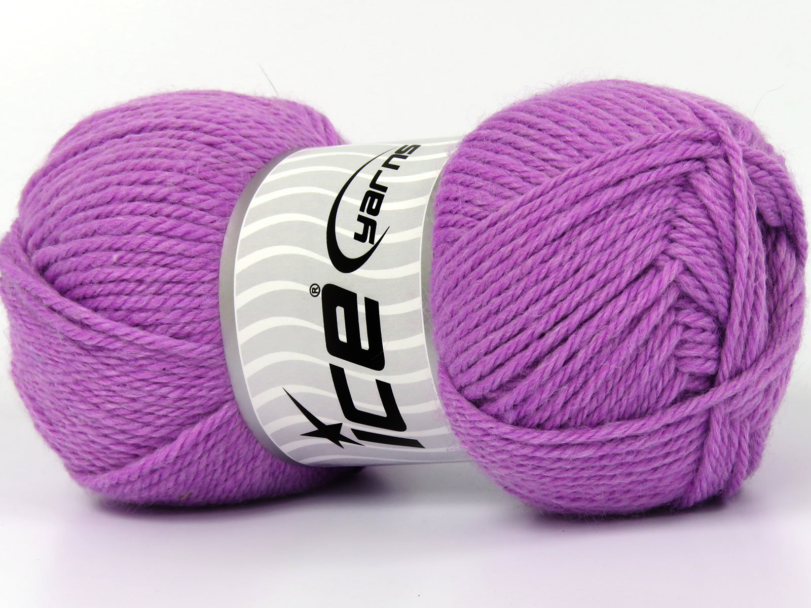 Superwash Wool Bamboo Lilac Wool Knitting Yarn Fast Shipp...