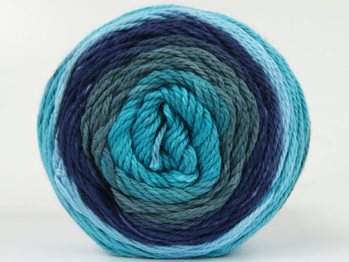 Green Turquoise Knitting Yarn Fast Shipping Ice Yarns Qu...