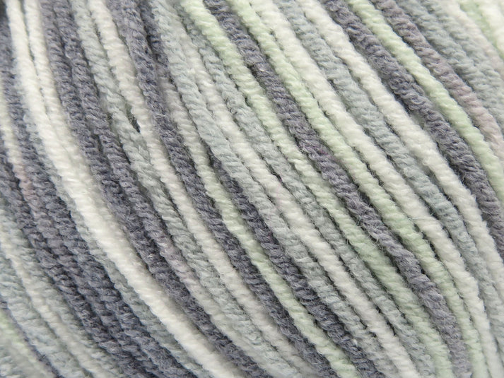 Mint Green Grey Shades Knitting Yarn Fast Shipping Ice Y...