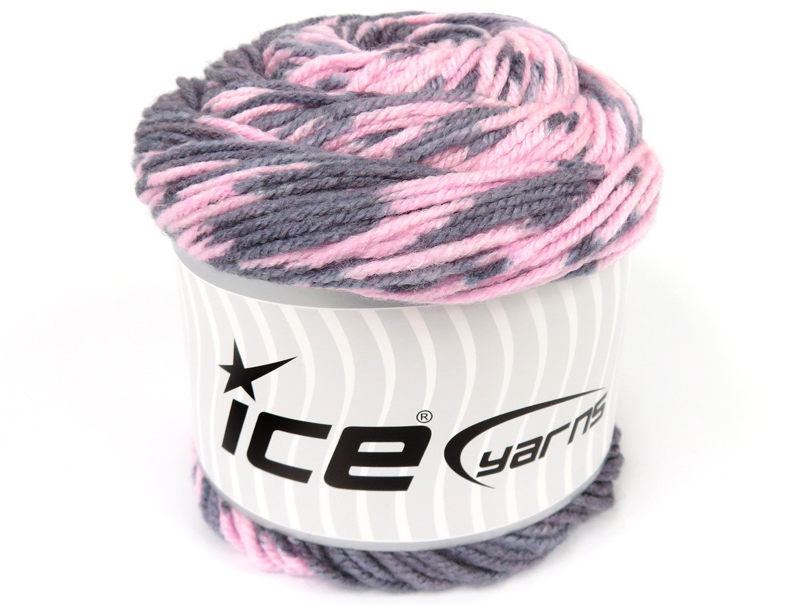 White Bluish Grey Wool Knitting Yarn Fast Shipping Ice Yarns