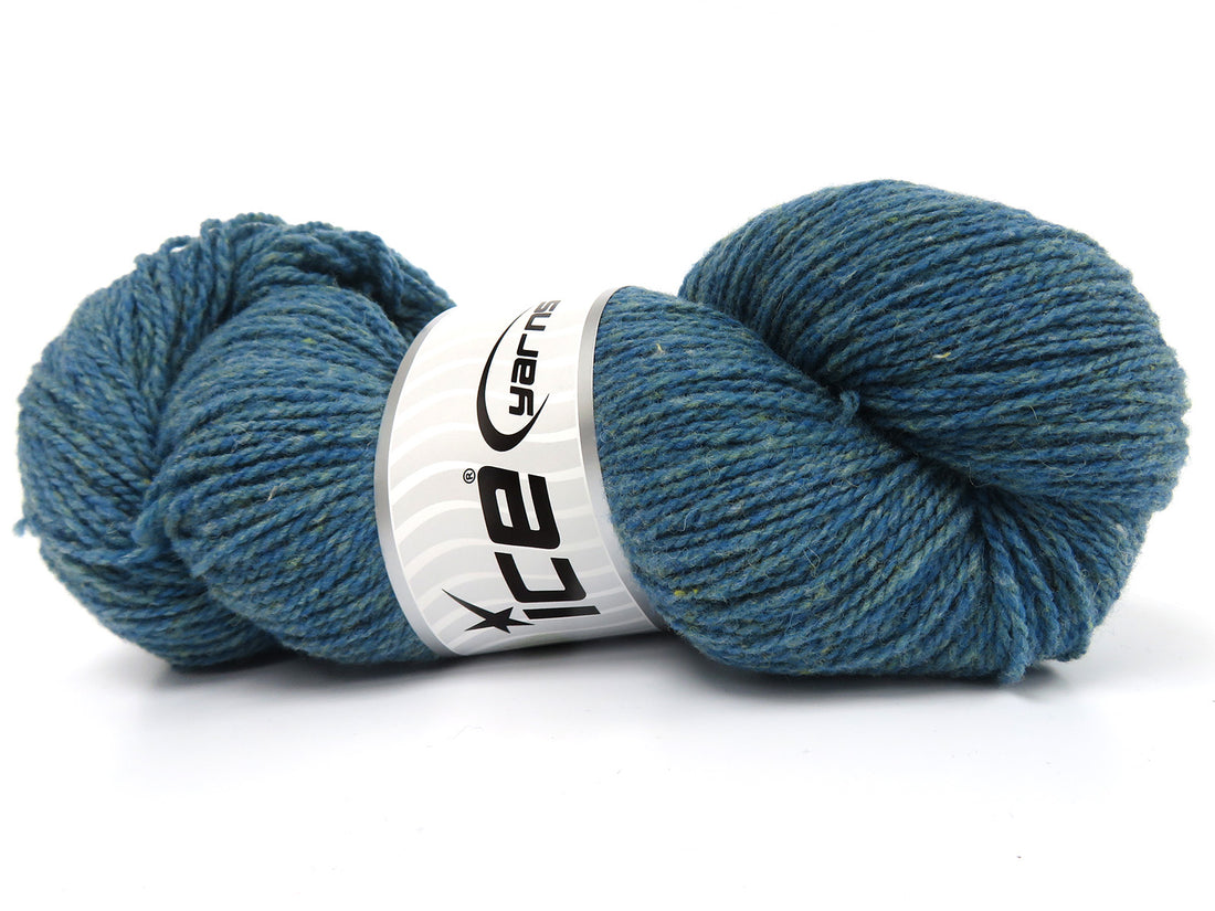 Green Ocean Blue Wool Knitting Yarn Fast Shipping Ice Yarns