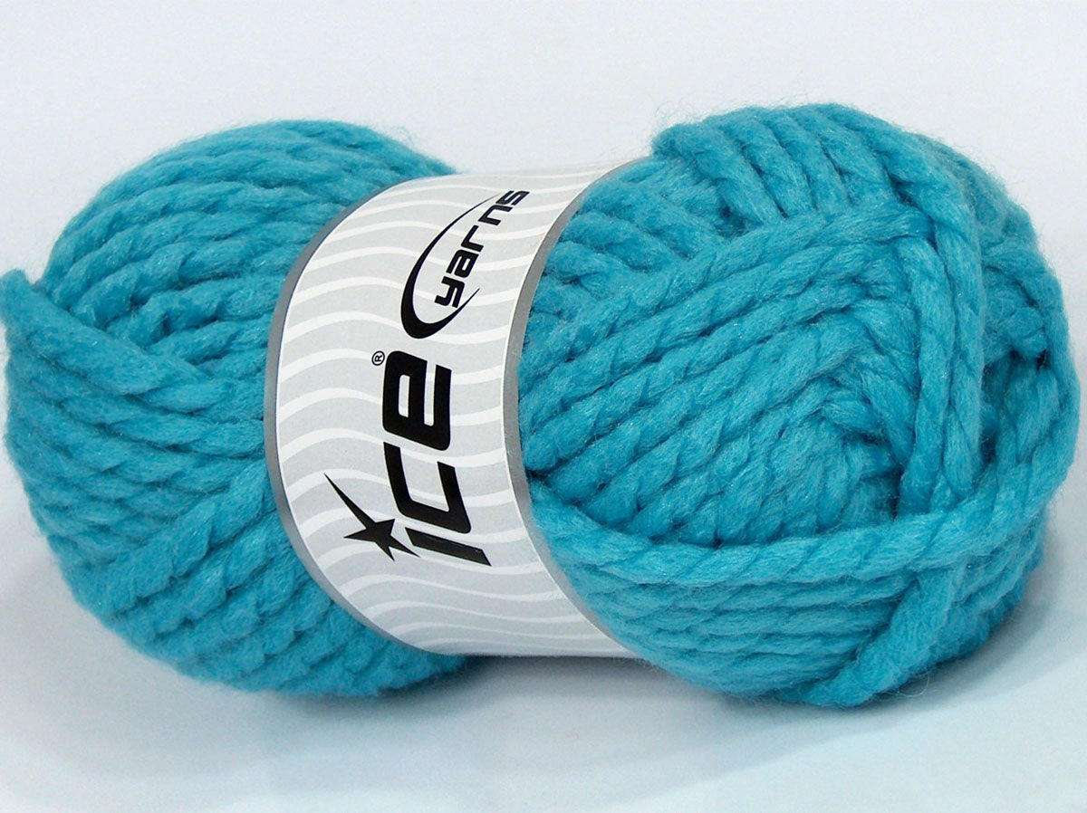 Brampton Turquoise Wool Knitting Yarn Fast Shipping Ice Y...