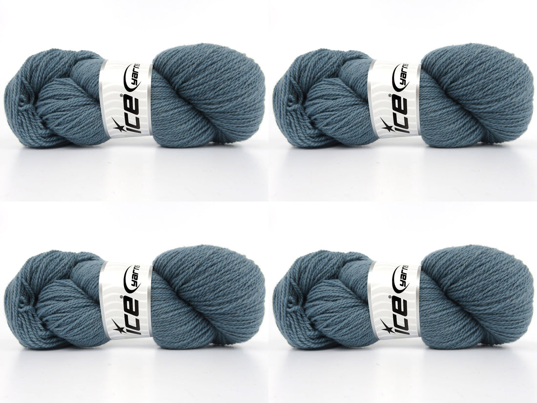Green Ocean Blue Wool Knitting Yarn Fast Shipping Ice Yarns