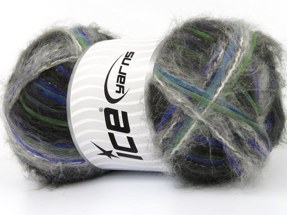 Grey Black Knitting Yarn Fast Shipping Ice Yarns Quality